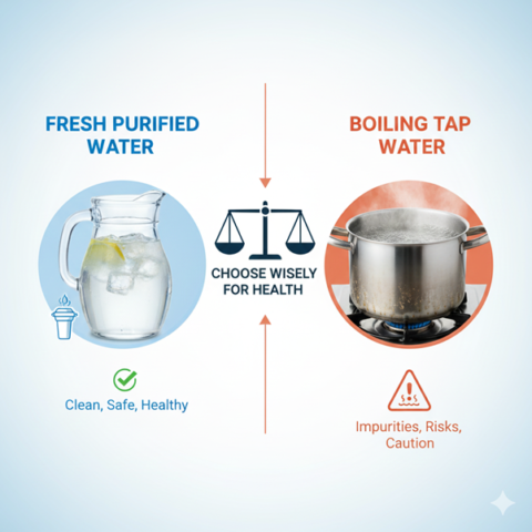 Boiled Water vs. Purified Water: Which is Safer ? - LiwaSpring